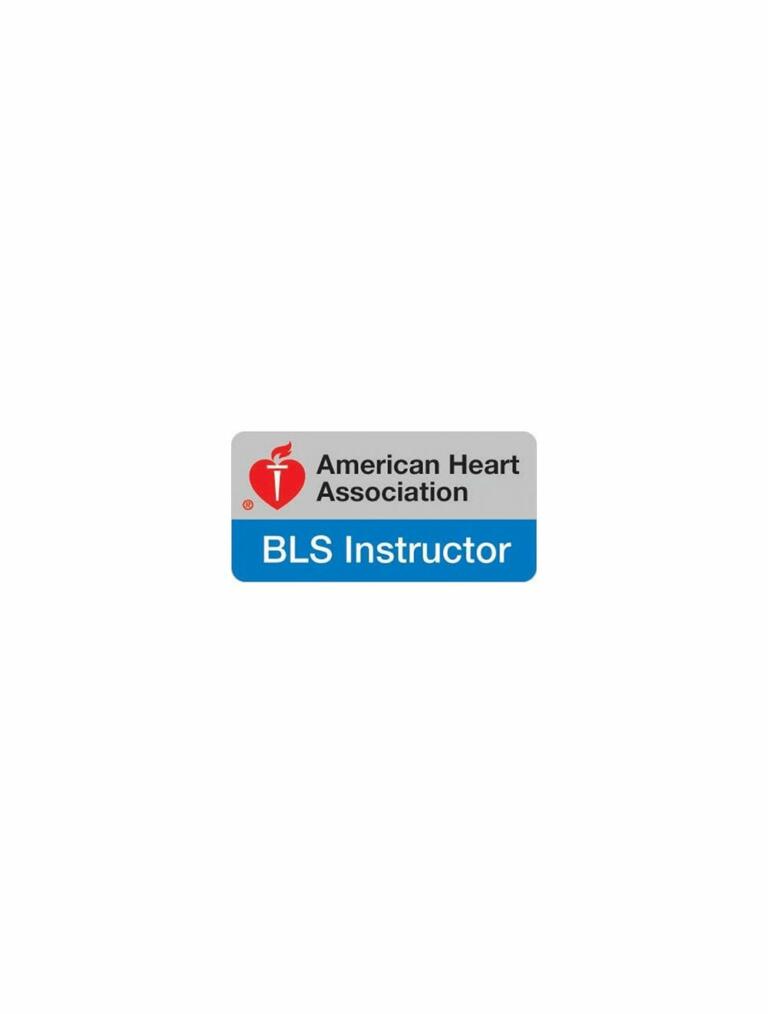 AHA BLS Instructor Lapel Pin - Shop Vitali