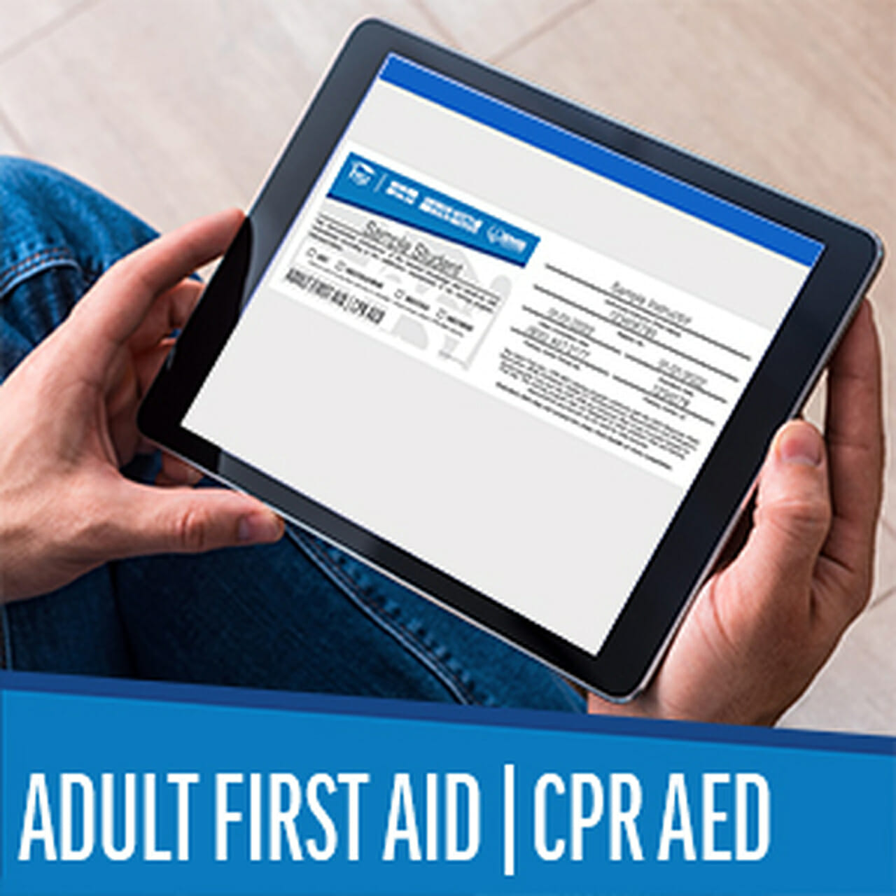 HSI Adult/Infant Only: CPR | AED and Adult First Aid Digital ...